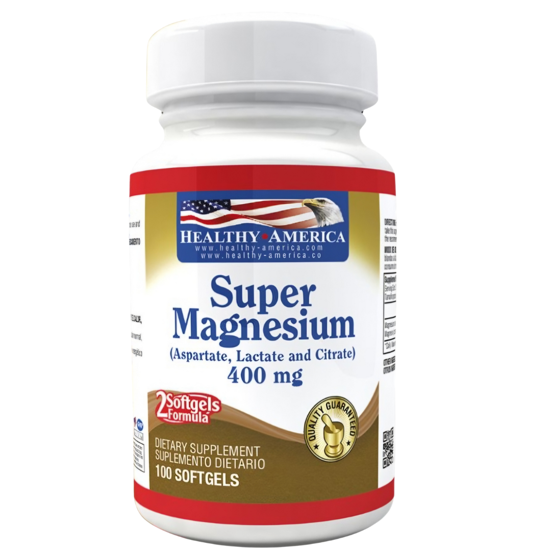 Super Magnesio. Lactato de magnesio, Aspartato de magnesio y Citrato de ...
